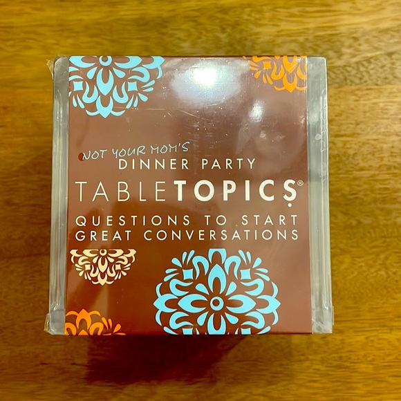 Games | Table Topics Not Your Moms Dinner Party | Poshmark